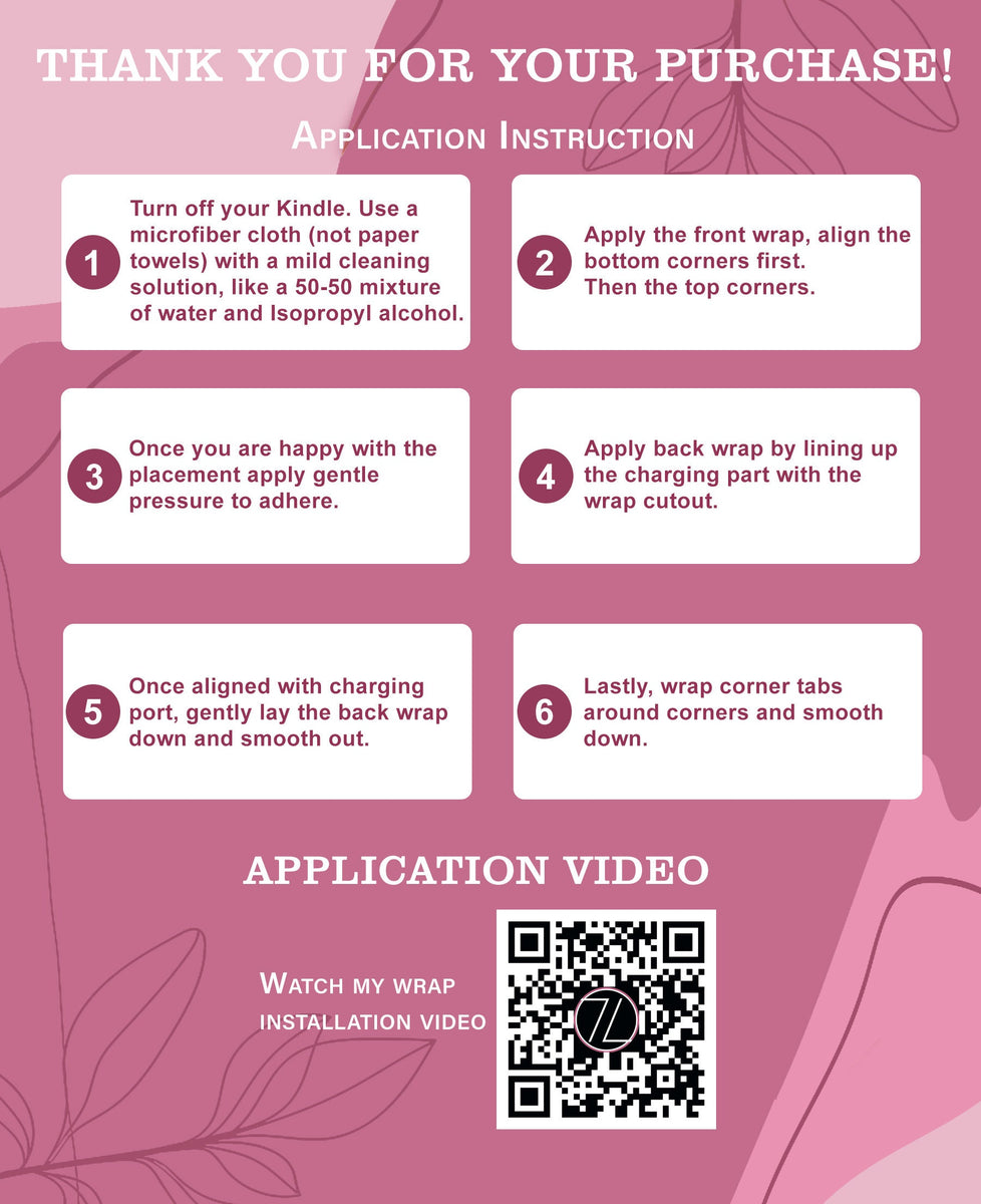 Astral Plum Kindle Decals Skins Full Wrap | ZoomHitskins