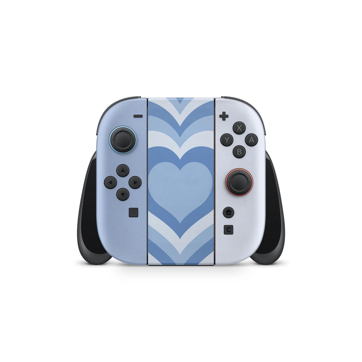 Nintendo Switch 2 Skin Retro Heart Full Wrap Cover | ZoomHitskins