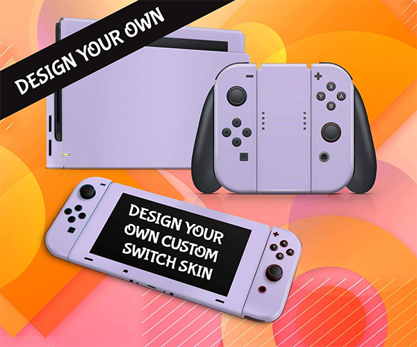 Nintendo Switch Skin Decals - Create Your Own Design - Wrap Vinyl ...