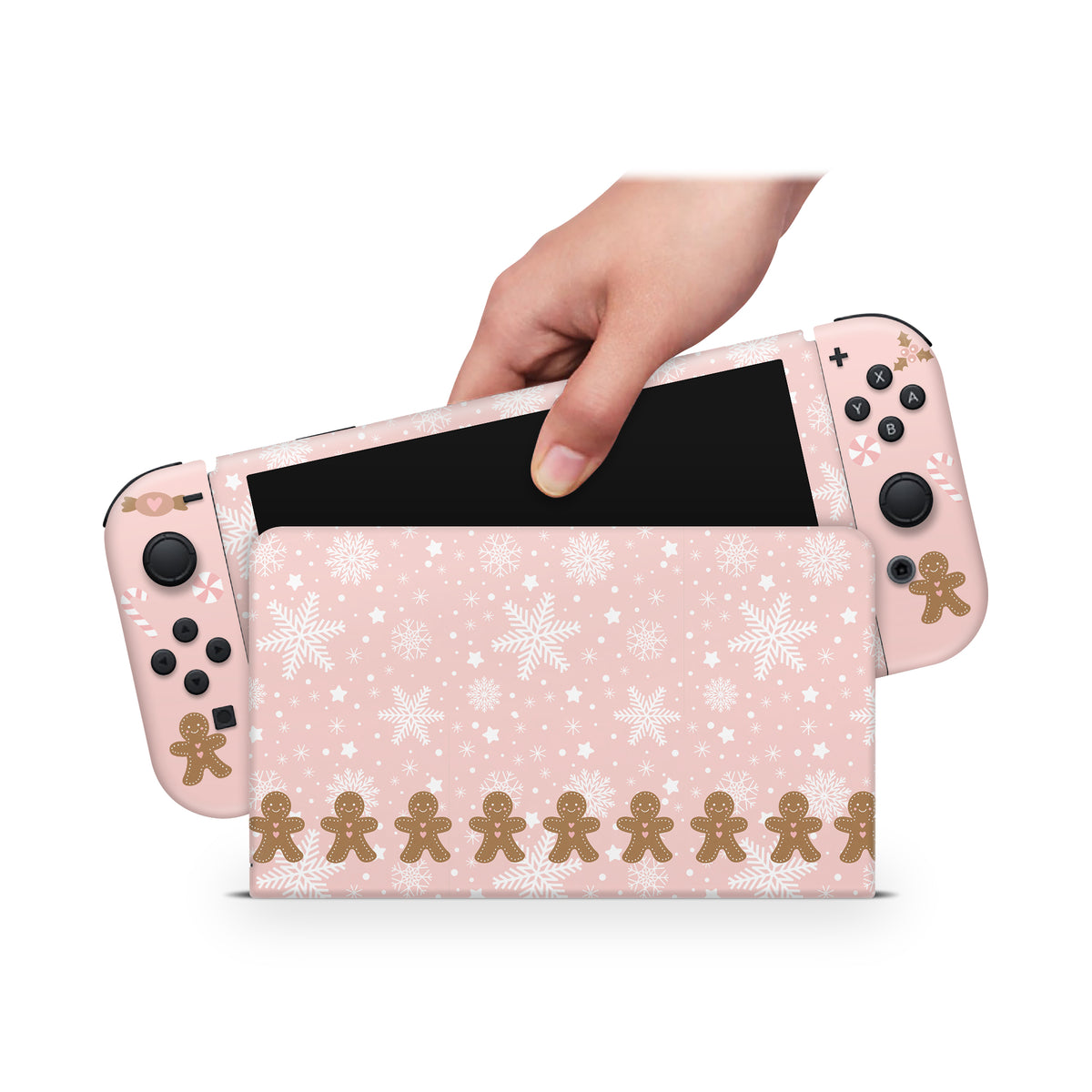 Oled Nintendo Switch Skin Decals Winter Collection Full Wrap Vinyl ...