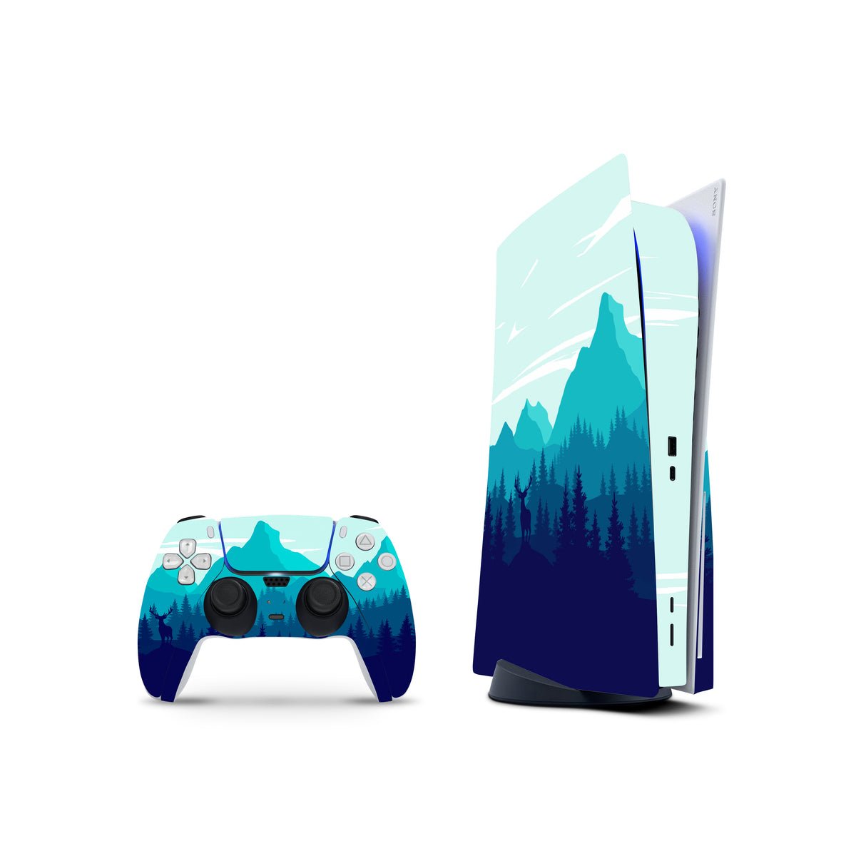 PS5 Skin Decals - Wood and Nature - Full Wrap Sticker | ZoomHitskins