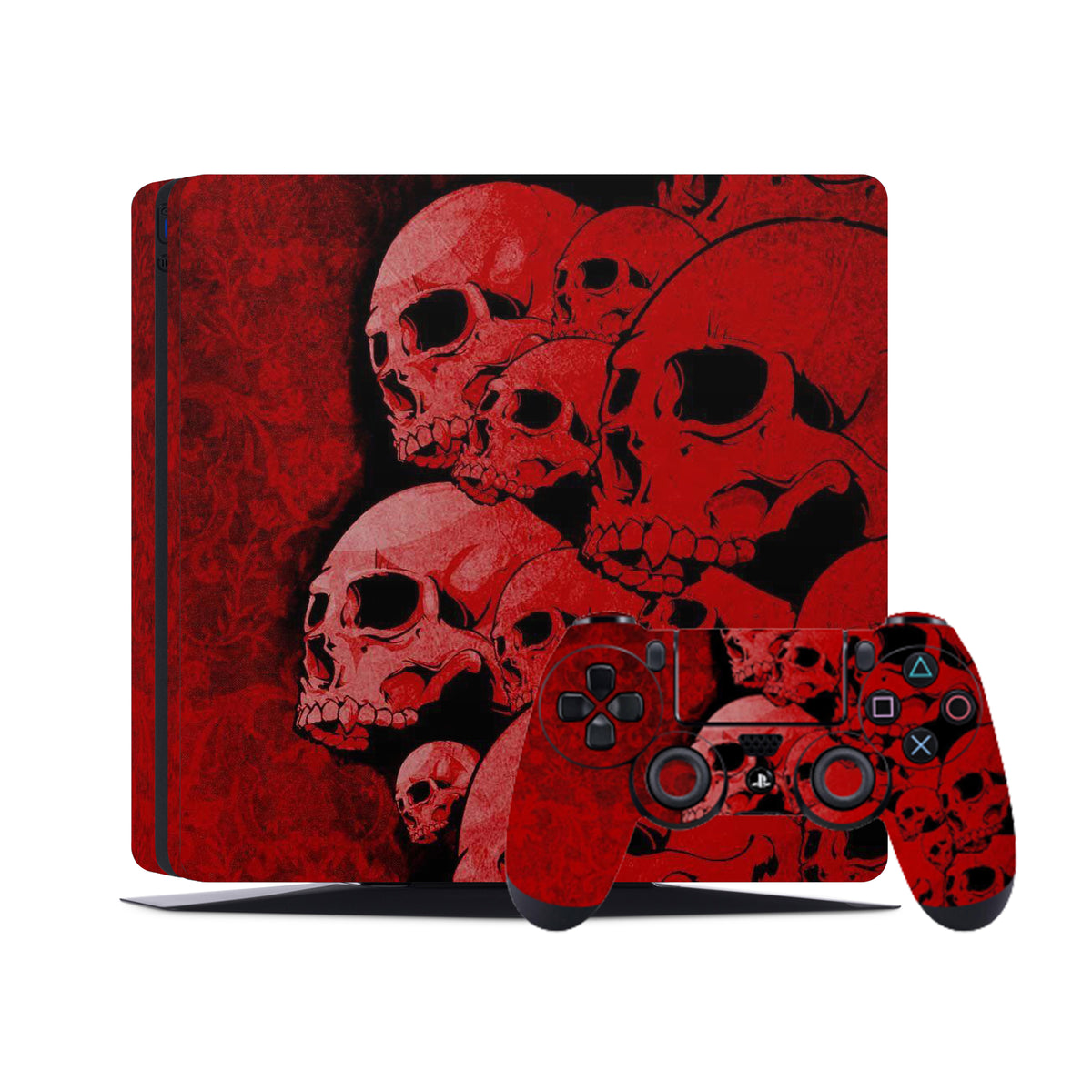 PS4 Skin Decals - Skeleton - Full Wrap Vinyl Sticker | ZoomHitskins