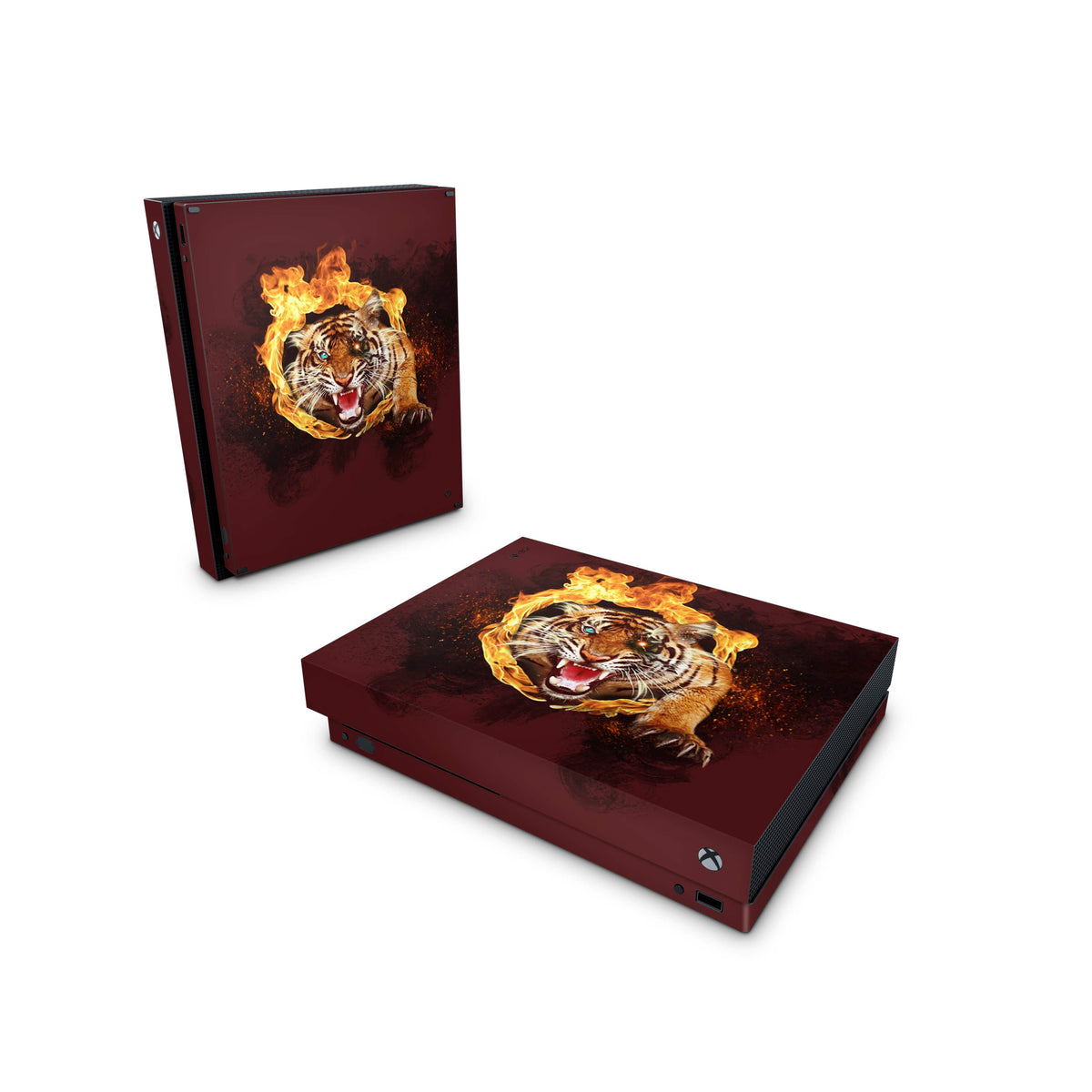 Xbox One Skin Decals - Tiger - Wrap Vinyl Sticker | ZoomHitskins