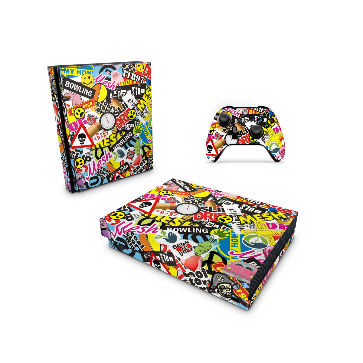 Xbox One Skin Decals - Graffiti - Wrap Vinyl Sticker | ZoomHitskins