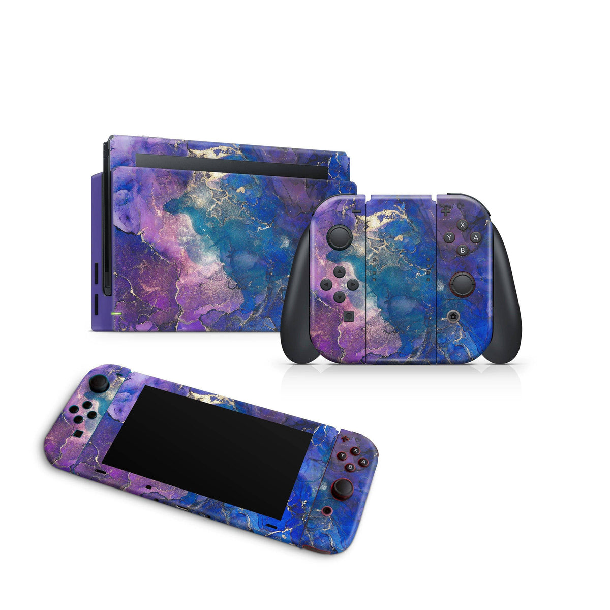 Nintendo Switch Skin Decals - Midnight - Wrap Vinyl Sticker | ZoomHitskins