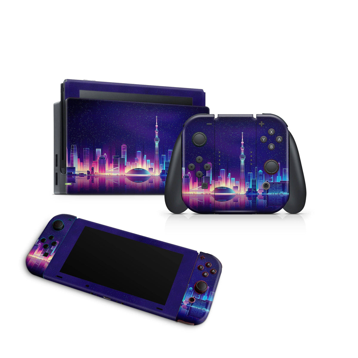 Nintendo Switch Skin Decals - Nighlife - Wrap Vinyl Sticker | ZoomHitskins
