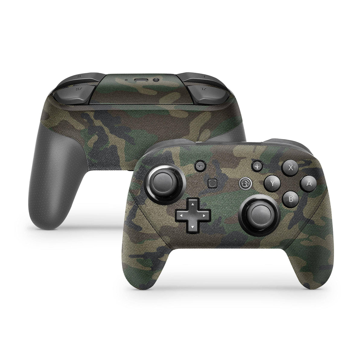 Nintendo Pro Switch Controller Skin Decals - Camouflage - Wrap Vinyl ...