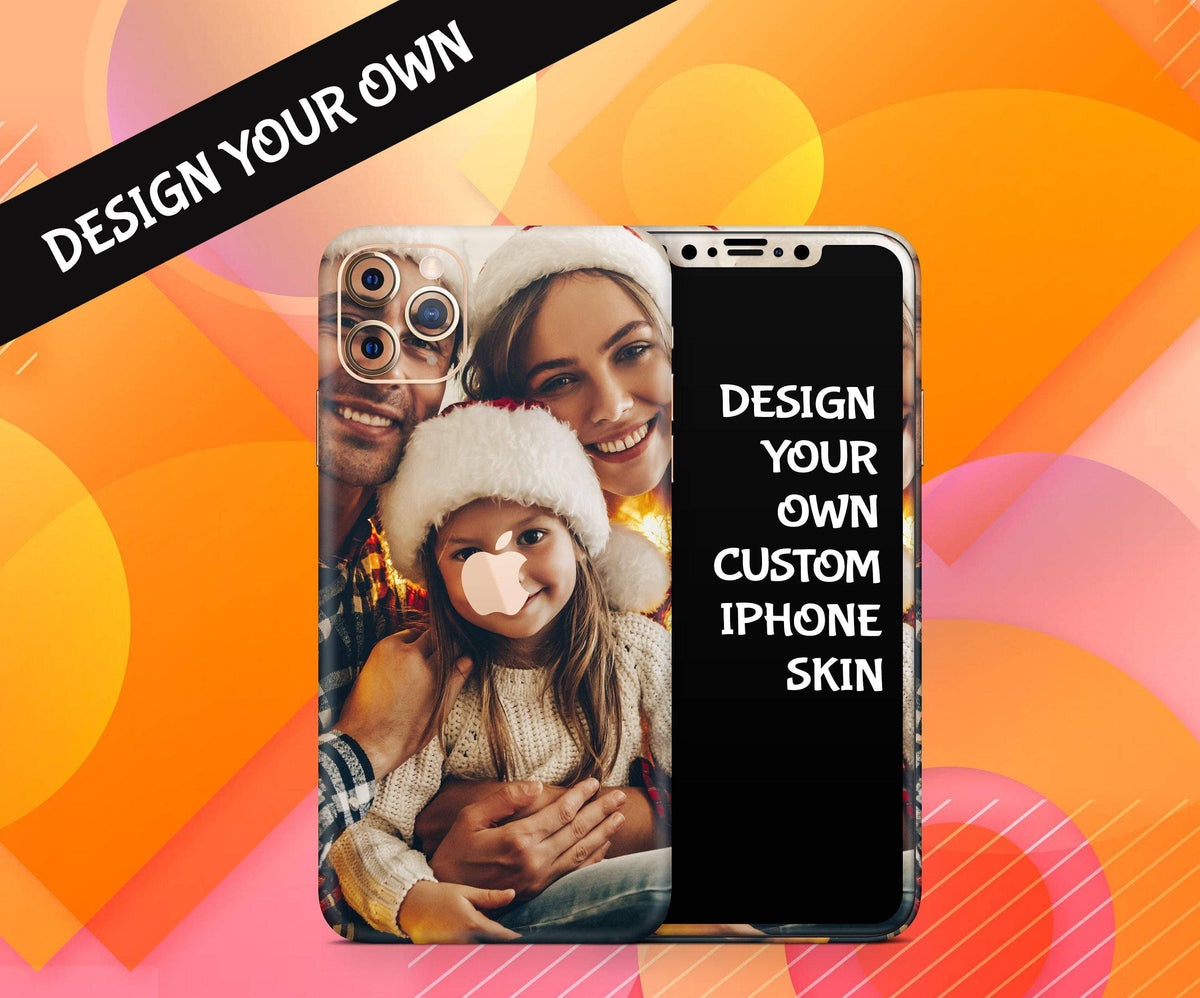 Custom Iphone Skin Decals - Create Your Own Design - Full Wrap Vinyl ...