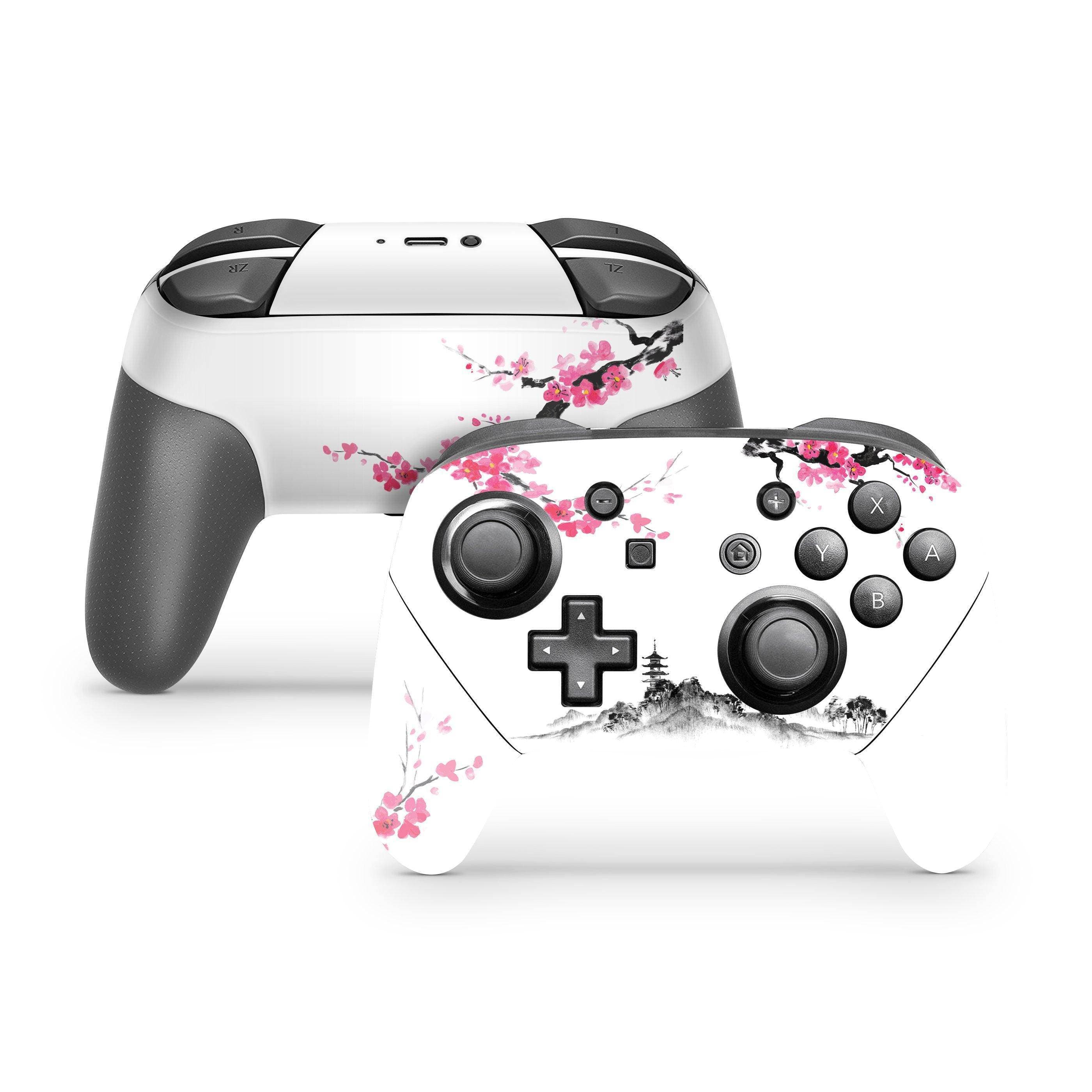 Nintendo Pro Switch Controller Skin Decals - Temple - Wrap Vinyl ...
